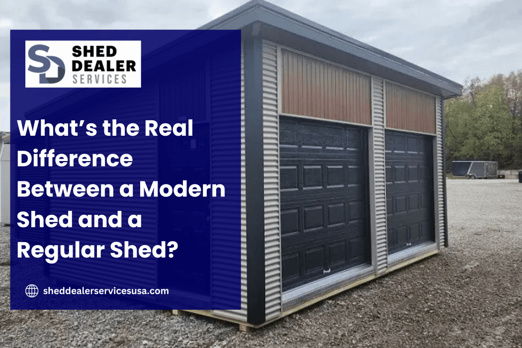 Difference Between Modern Shed and Regular Shed